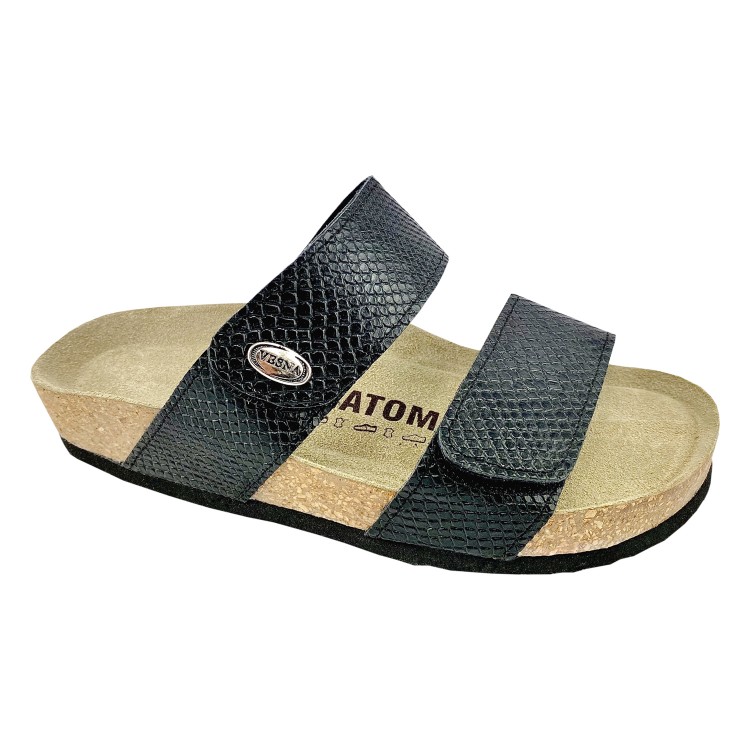 Ženske anatomske papuče | 116 V-002 Crna - flipflops.rs
